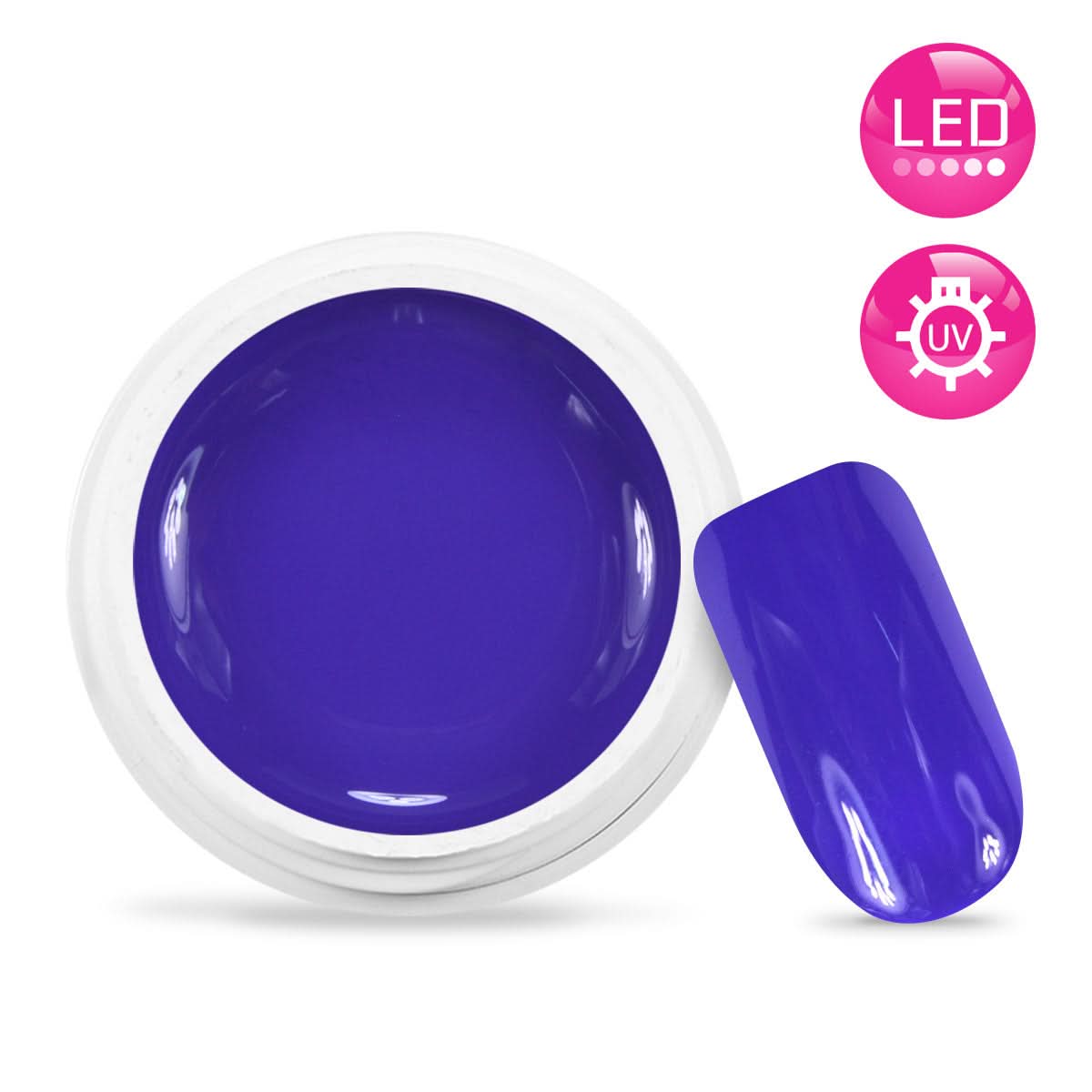 UV / LED Gel Color Violet Prince - 5 ml – OCIBEL